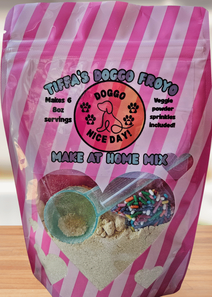 Tiffa’s Doggo FroYo Make-At-Home Mix: Peanut Butter & Banana - Doggo ...